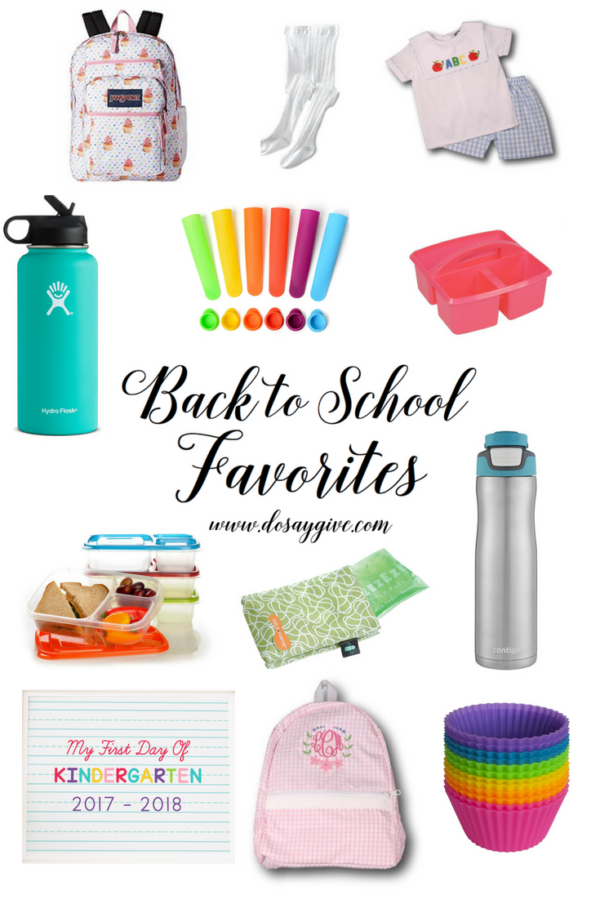 Back to School Favorites 2018!