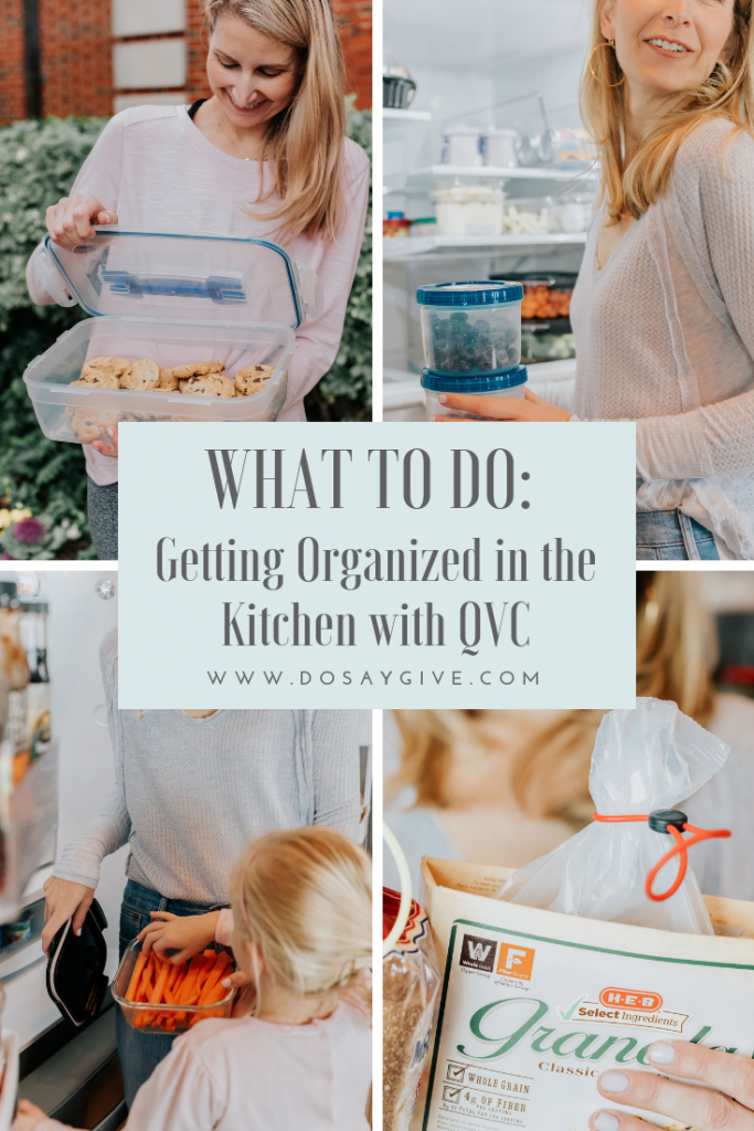 Getting Organized in the Kitchen with QVC