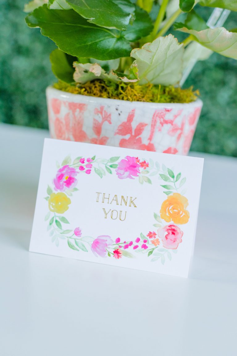 How to Write a Thank You Note + a $50 Stationery Giveaway!